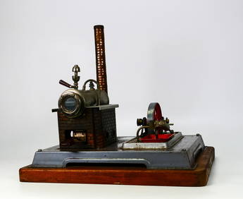 Walking Beam Steam Engine Model