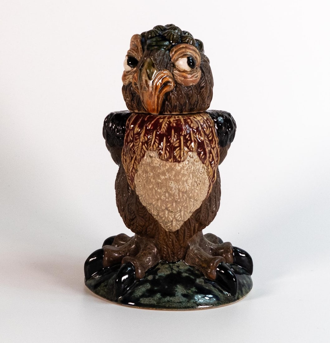 Burslem Pottery Rosie The Puffin Grotesque Bird, Stamped Andrew Hull ...
