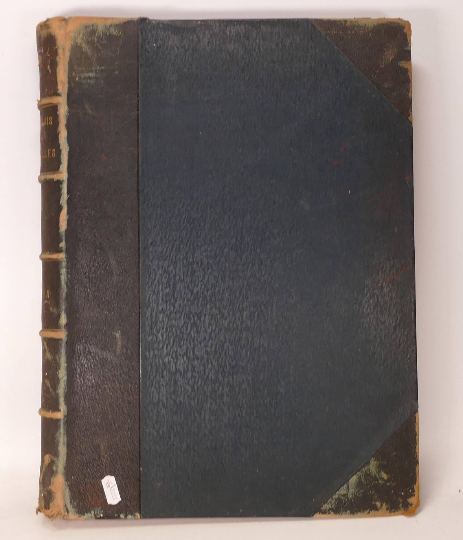 19th Century Bound Large Book Les Palais De Versailles, Paul Favier ...