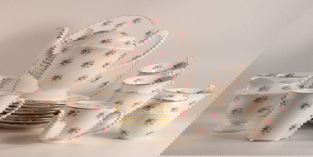 Wileman & Co Gainsborough Shape 7447 Consisting Of 21 Piece Tea Set ...