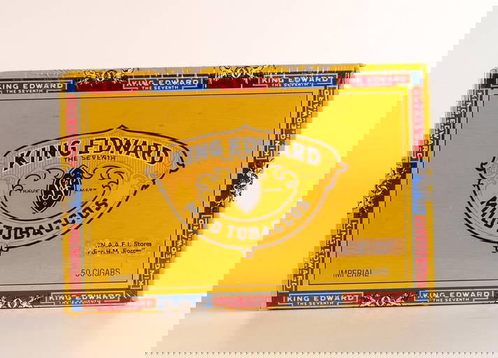 King Edward Imperial Cigars (usa), Sealed Box Of 50.