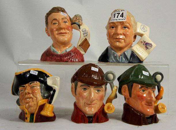 Royal Doulton Small Character Jugs Sleuth D6773