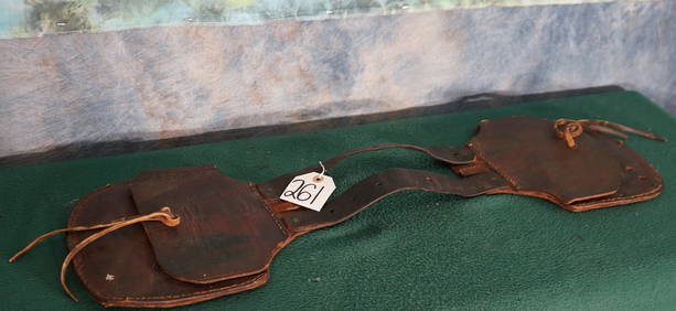 Us 1917 Skeleton Rigged Packer's Saddle Us Army