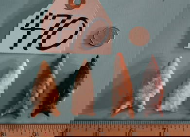 Authentic Dalton Point Trans Paleo Indian Artifact