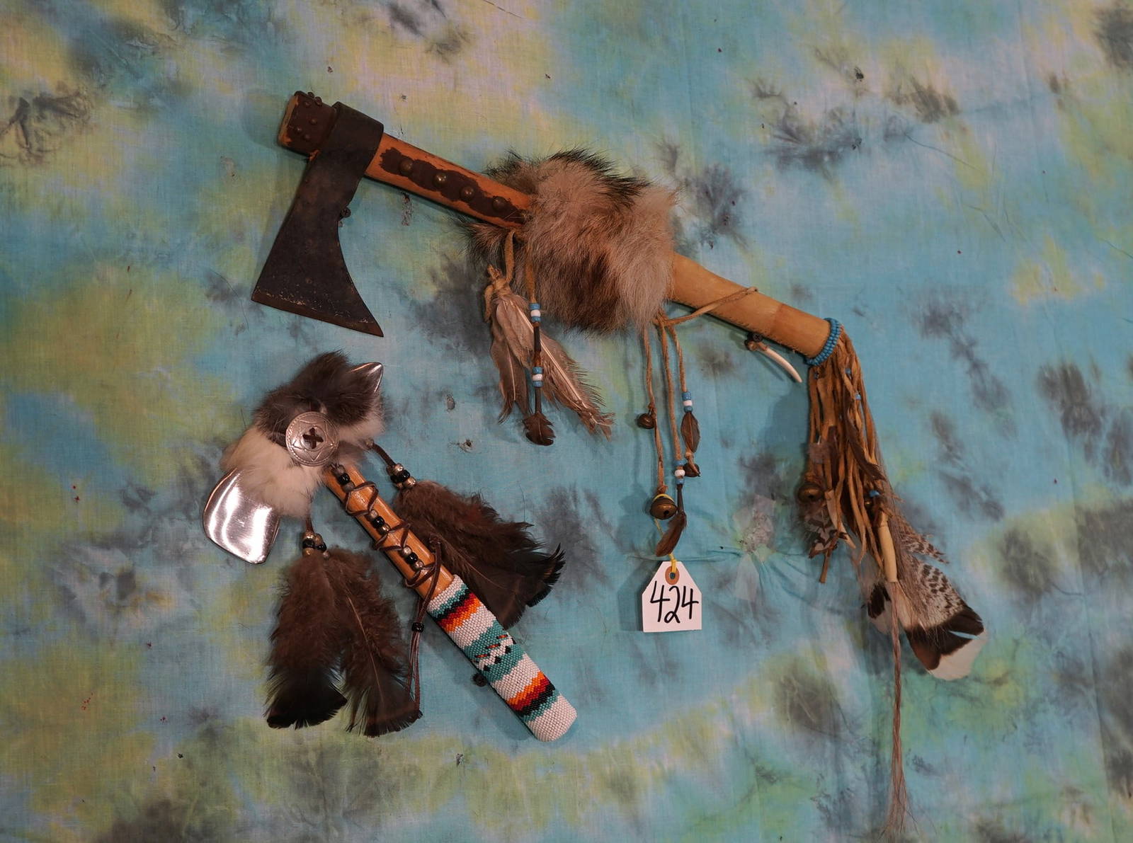 Two Native American Axes Auction