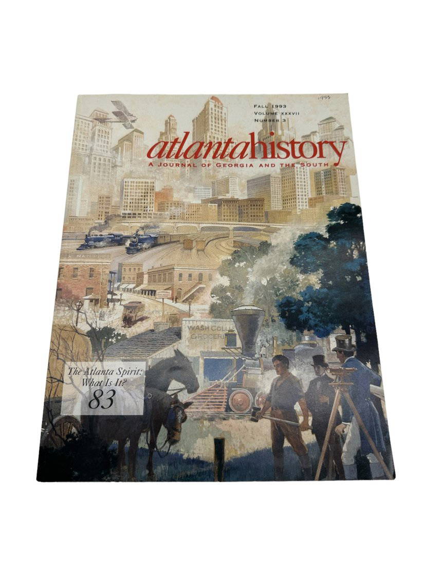 Atlanta Historical Society Magazine 1993 Lanier Meaders Auction