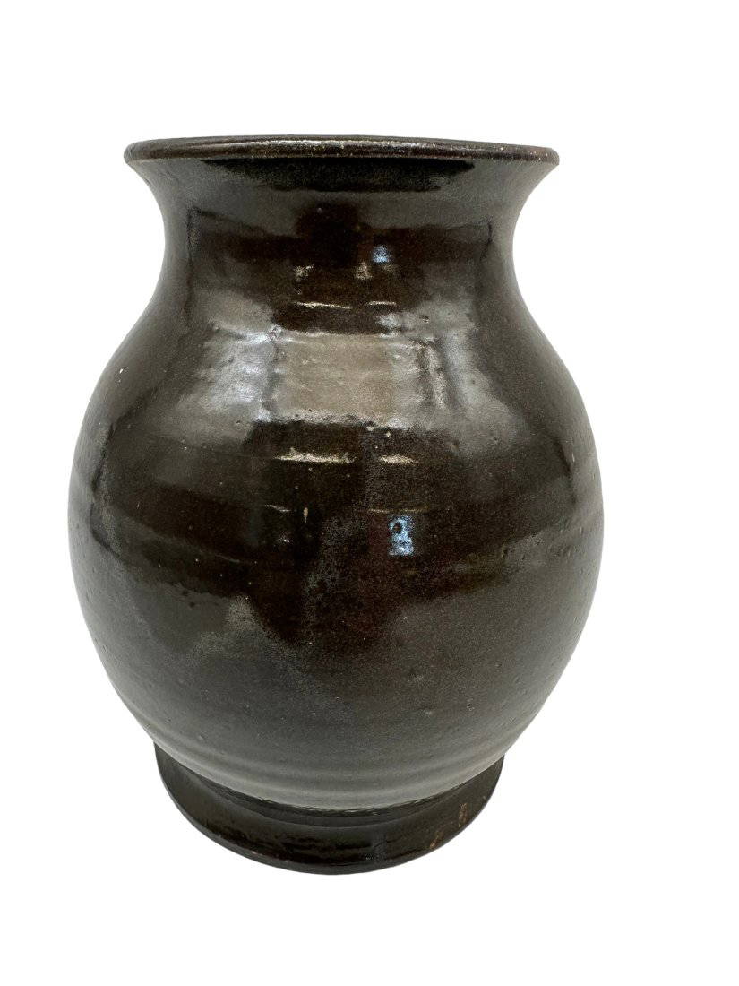 Early Roger Corn Vase Signed / Dated 1997 Auction