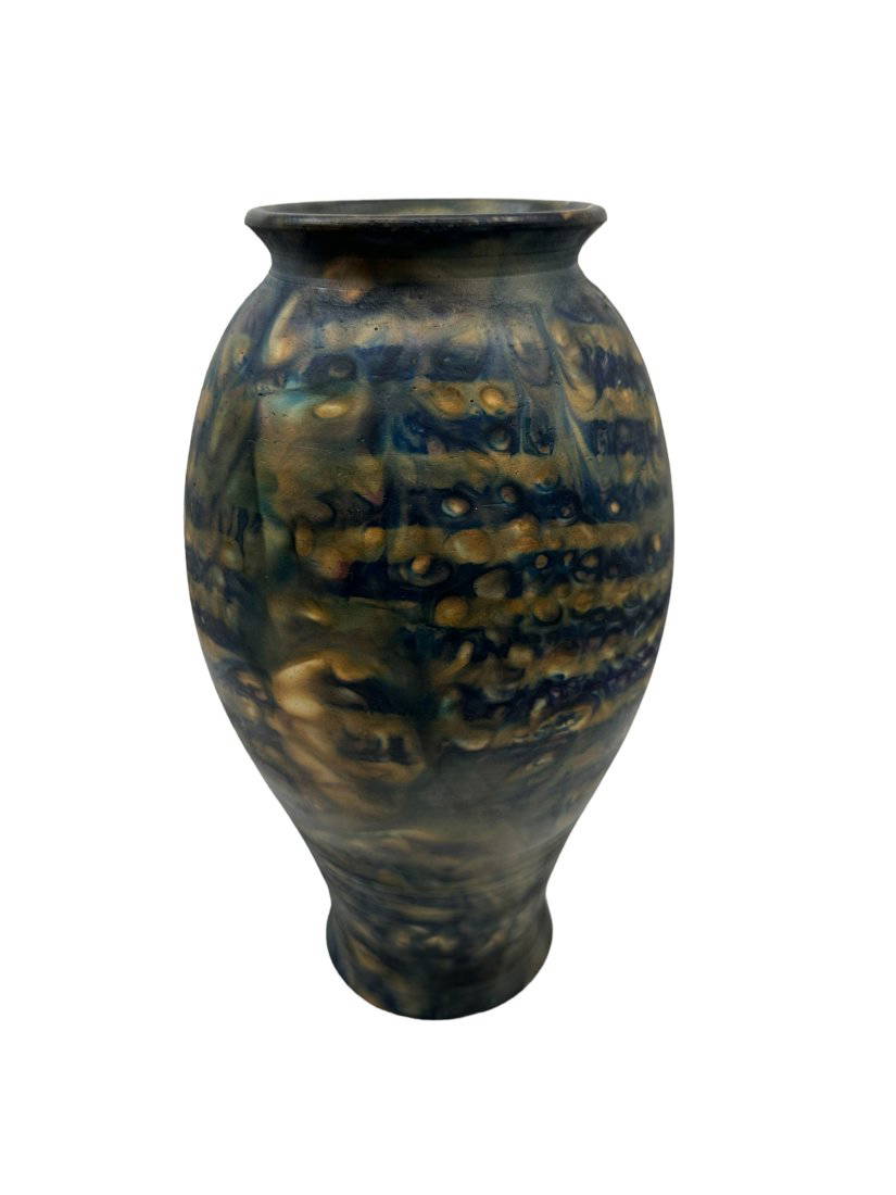 Roger Corn Tall Pottery Vase 2018 Auction