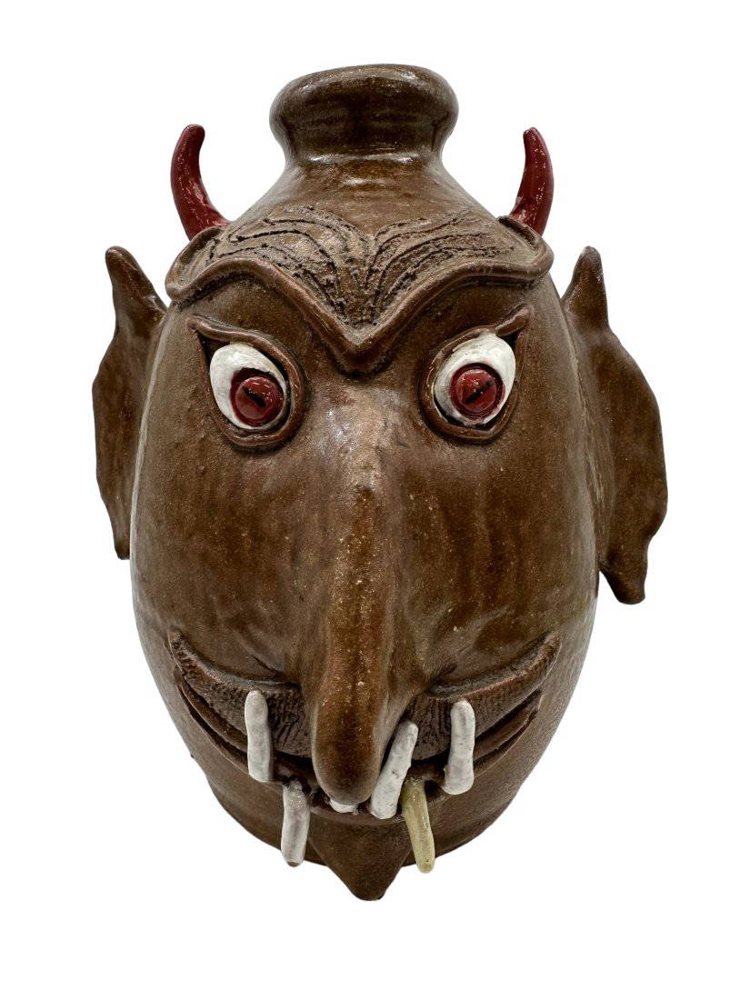 Ruby Meaders 2001 Devil Face Jug Auction