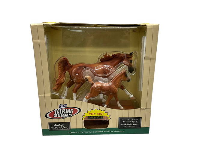 Best Talking Series Horse Arabian Mare & Foal