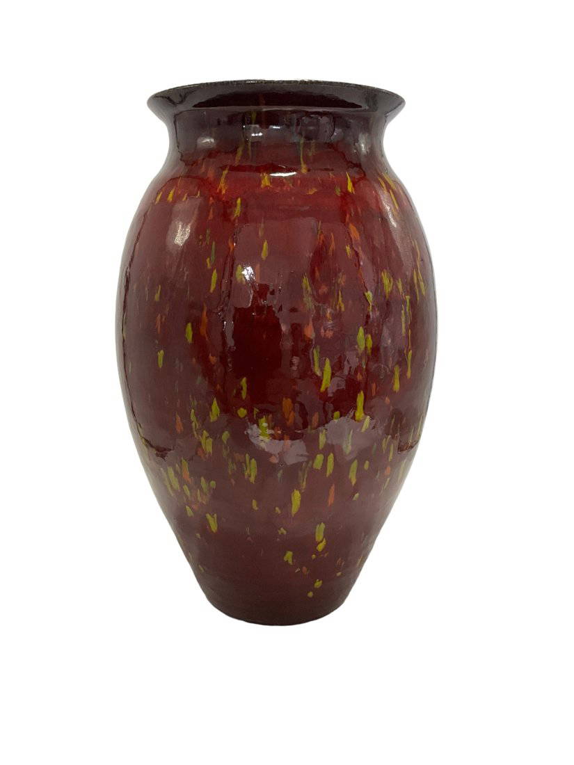 Roger Corn 2015 Awesome Glaze Pottery Vase Auction