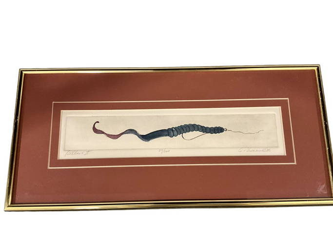Charles Leonard Signed & Numbered Fishing Bait Print / Killers Ll