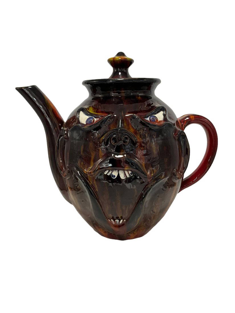 Deep Colored Roger Corn 2023 Pottery Teapot Auction
