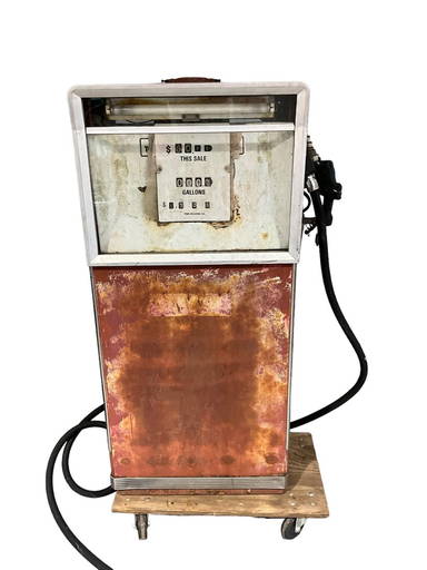 Vintage Bennett Gasoline Pump Model 2066