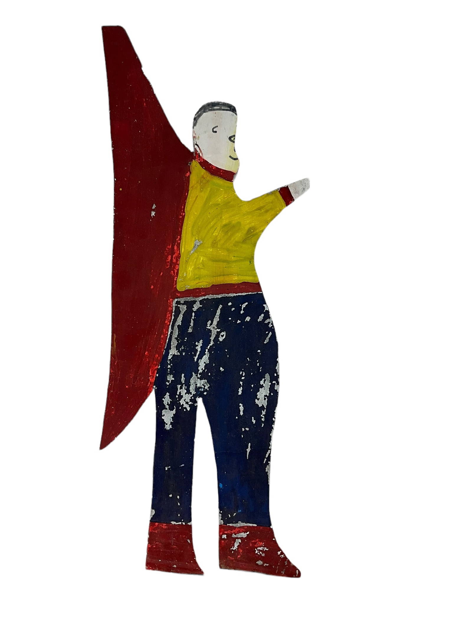 Ra Miller Tin Angel Cutout Auction