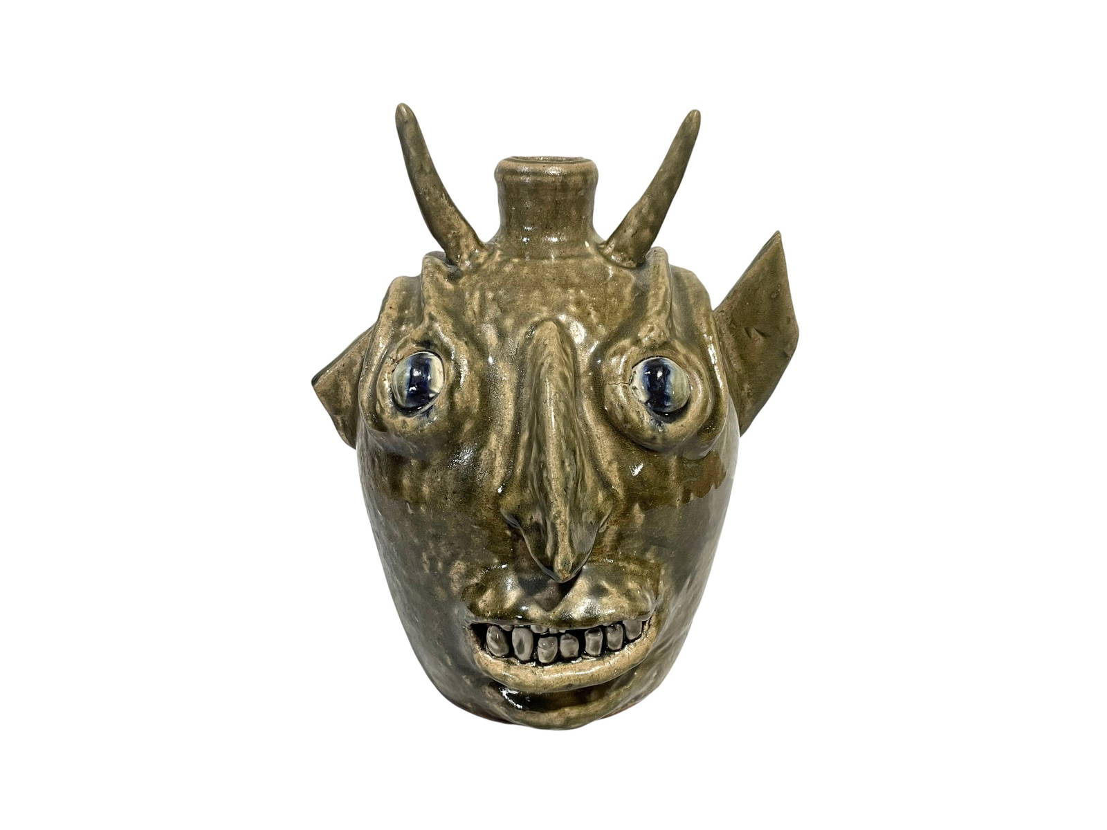 John Meaders #19 Devil Face Jug - Aug 02, 2025 | The North Georgia Auction Company Llc In Ga