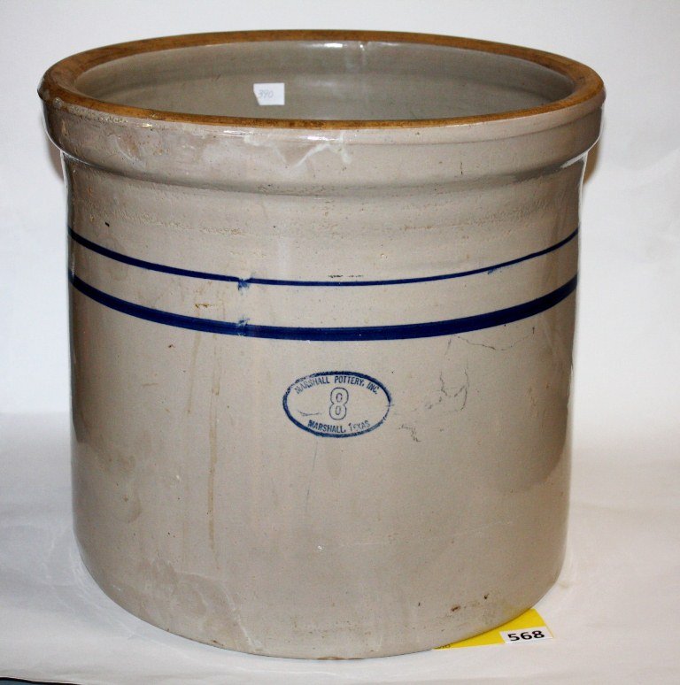 568: MARSHALL POTTERY CROCK