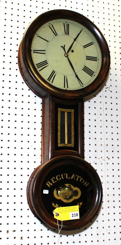 WILLIAMS & HATCH BANJO CLOCK