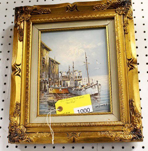 W. Jones Oil Painting