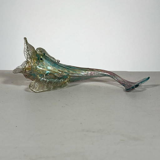 Eleanor Roosevelt Blown Glass Fish