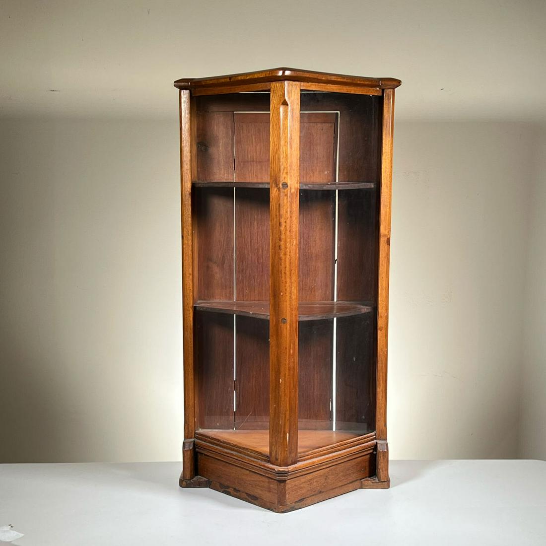 Unusual Triangular Display Cabinet Auction