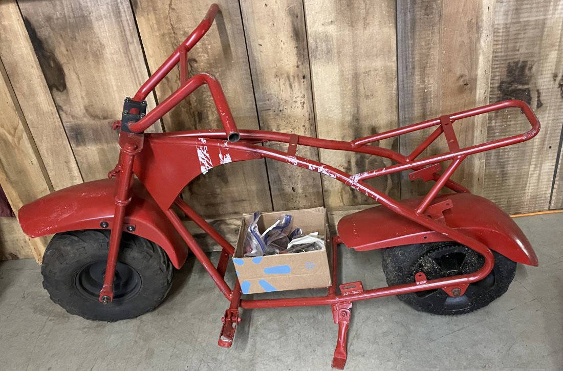 Vintage Mini Bike Frame Auction