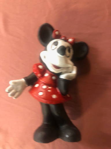 Contemporary Cast Iron Minnie Mouse Bank