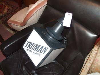 A Trueman's Metal Pub Sign