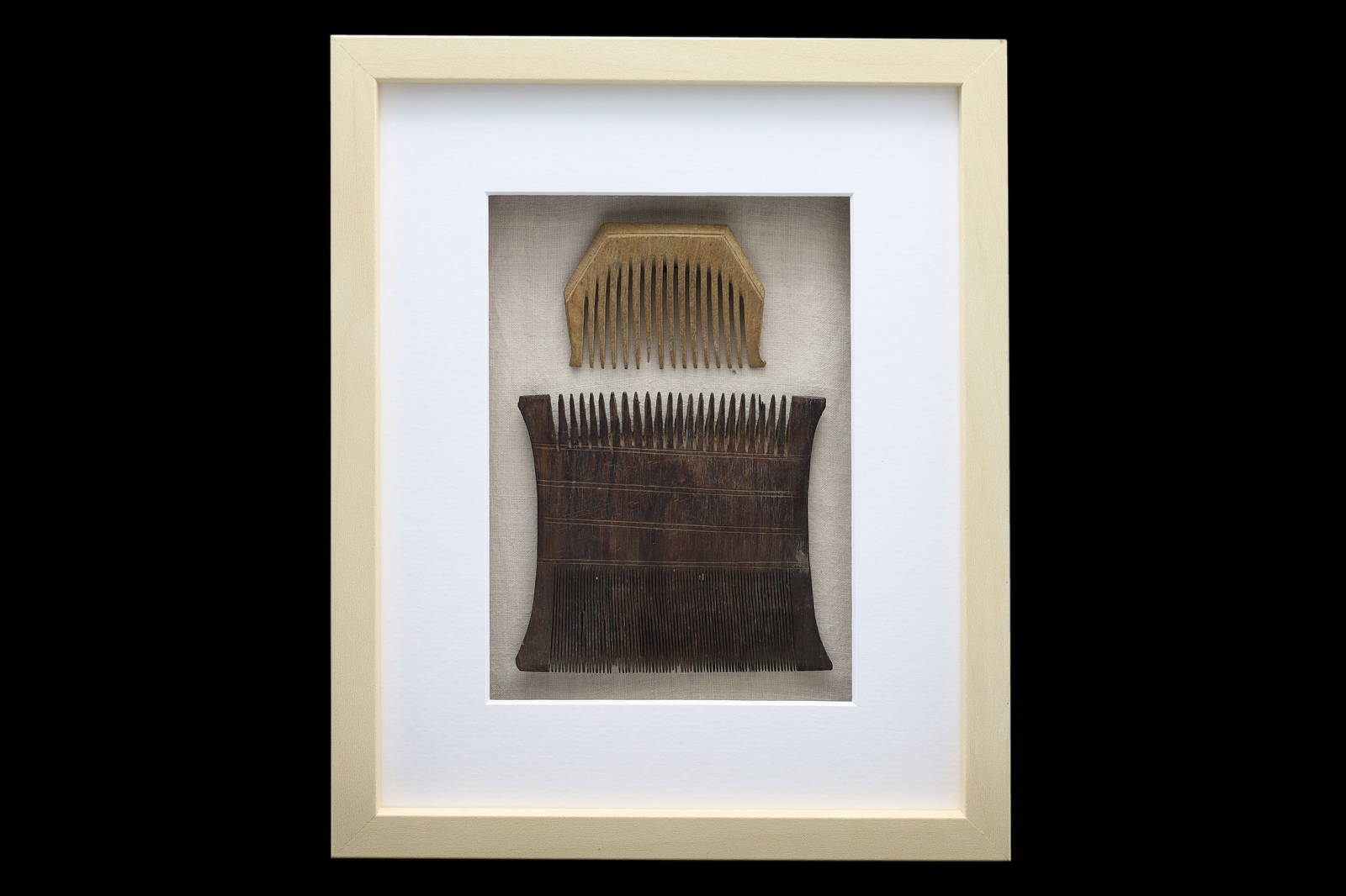 Colonial India, Circa 1920s Hand Carved Wood Combs From Rajasthan Gipsy ...