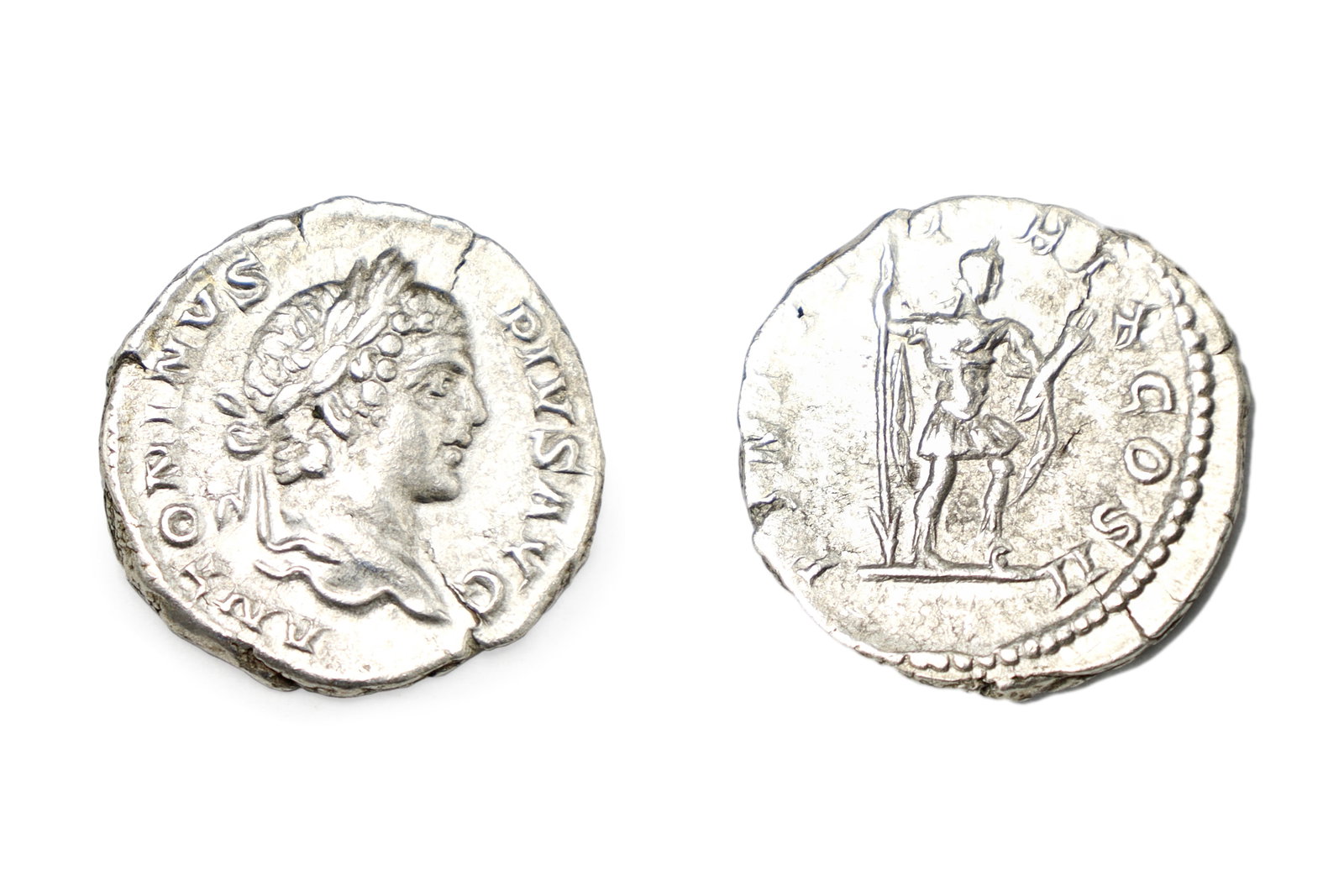Ancient Roman Empire 3rd Century Ad. A Silver Denarius By Emperor ...