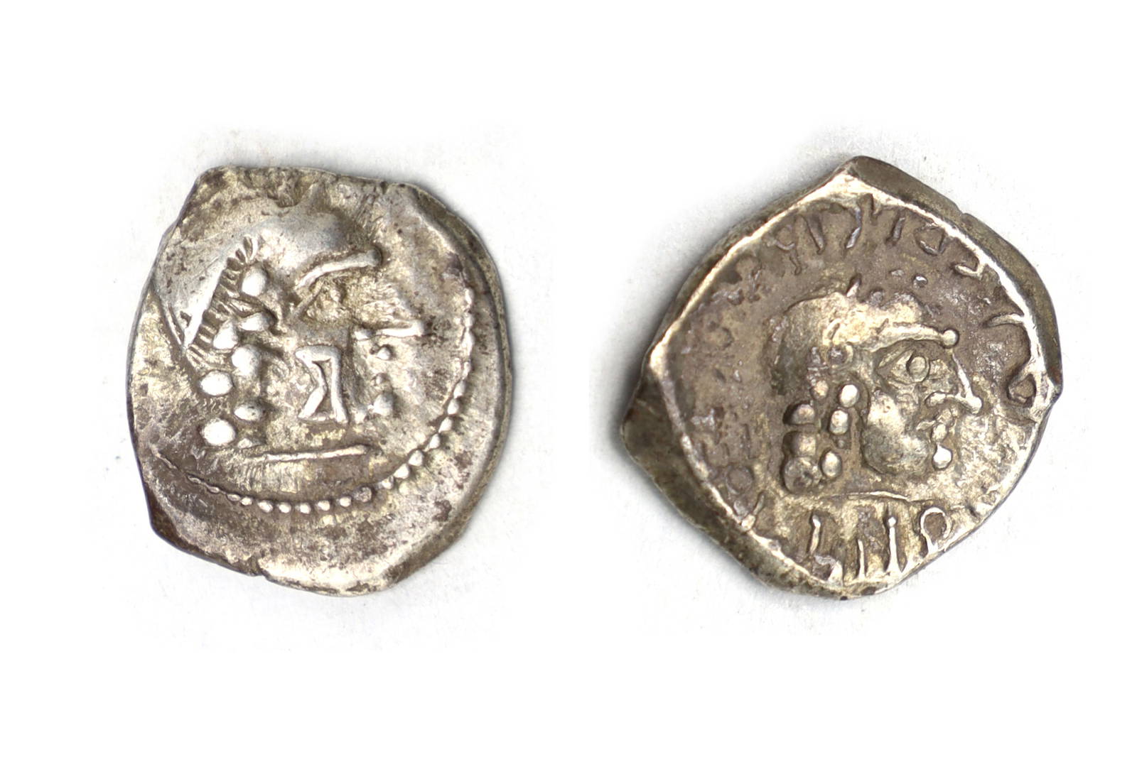 Ancient Himyarite Kingdoms, South Arabia Felix Silver Quinarius Coin ...