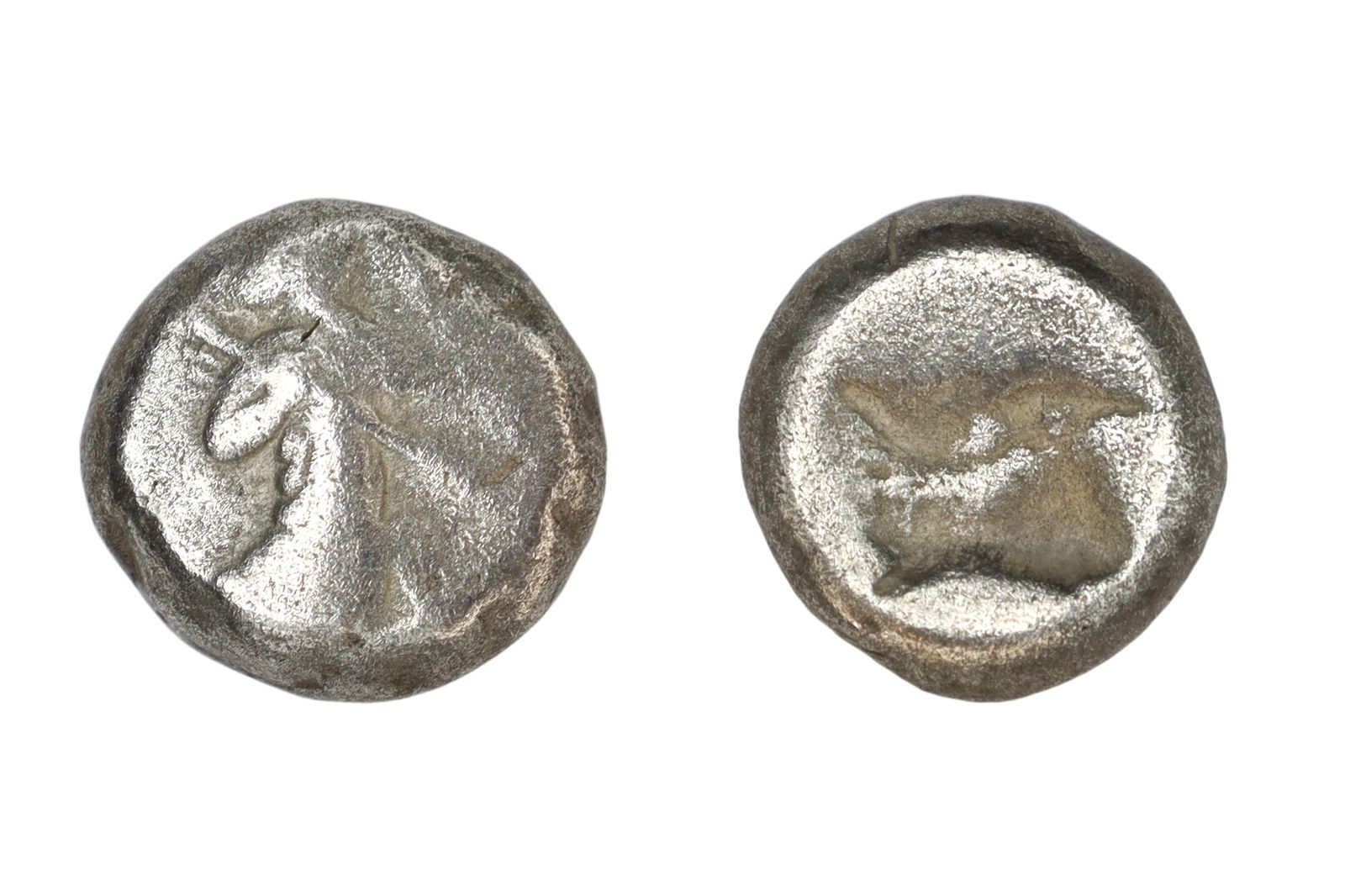 Silver Siglos Coin Punch, Ancient Achaemenid Empire 559 Bc To 330 Bc ...
