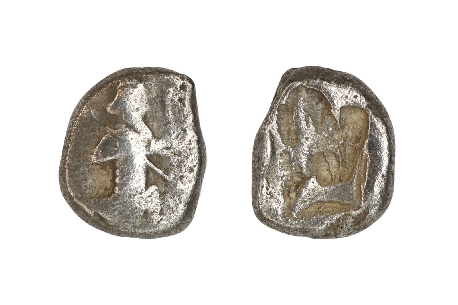 Silver Siglos Coin Punch, Ancient Achaemenid Empire 559 Bc To 330 Bc ...