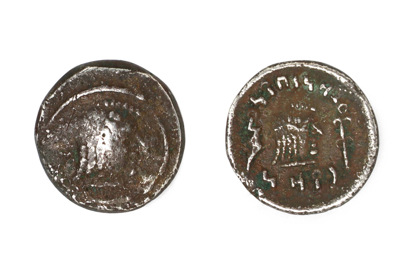 Ancient Himyarite Kingdoms, South Arabia Felix Silver Quinarius Coin ...