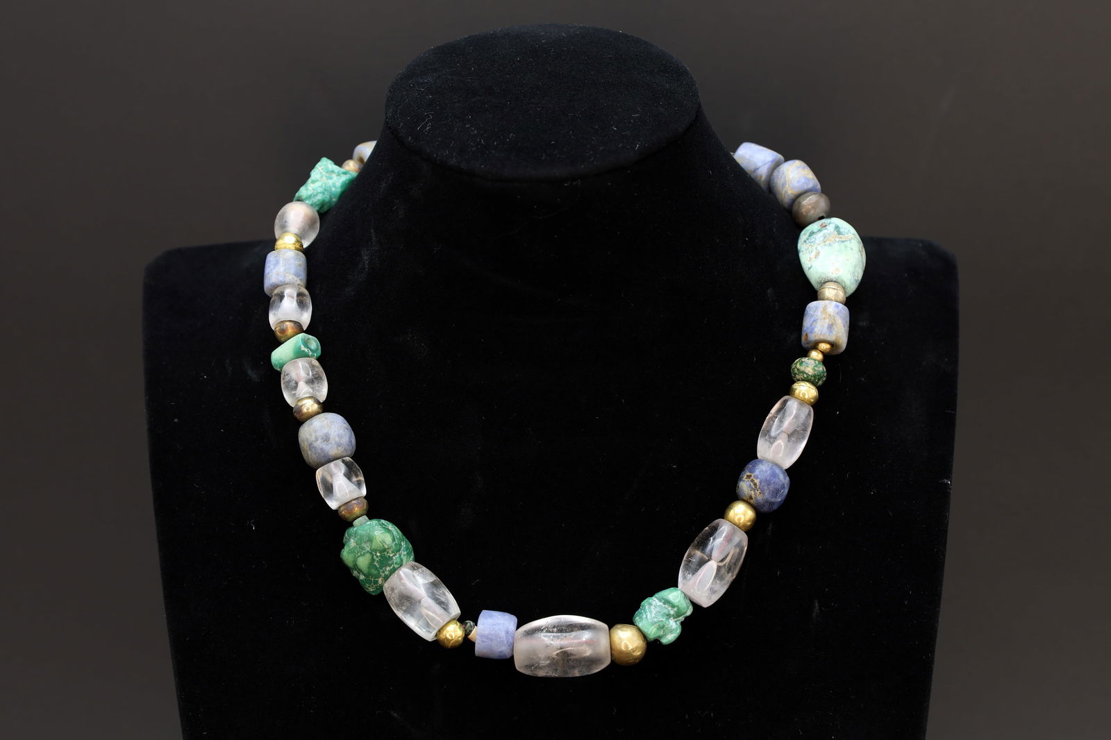 Buy Rare, Ancient Precolumbian Inca Aymara Gemstone Beads Necklace With ...