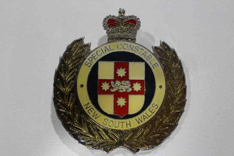 Nsw Police Special Constable Cap Badge