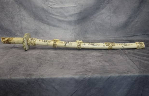 Oriental Bone Sword