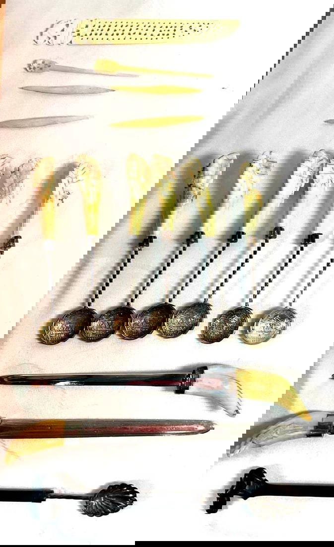 Vintage Bone Utensils/tools Auction