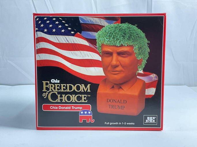 Freedom Of Choice Donald Trump Chia Pet