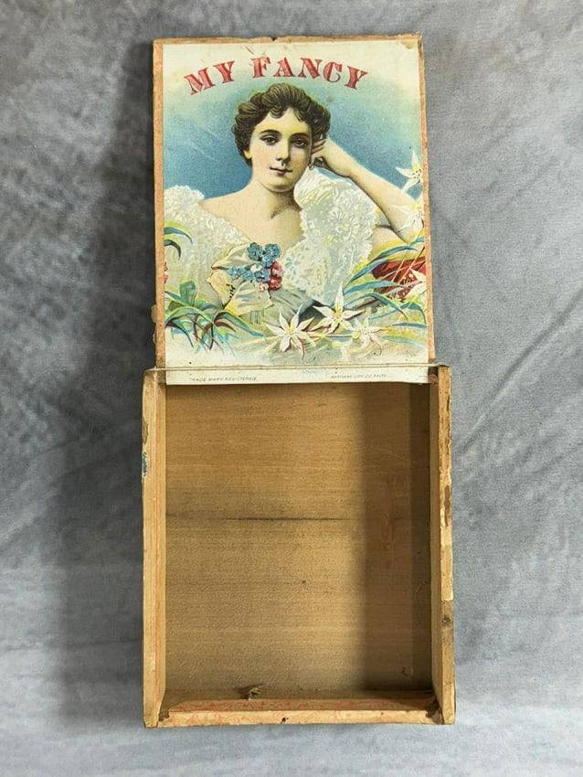 Buy My Fancy Cigar Box | Williamson Auction Gallery In Fl