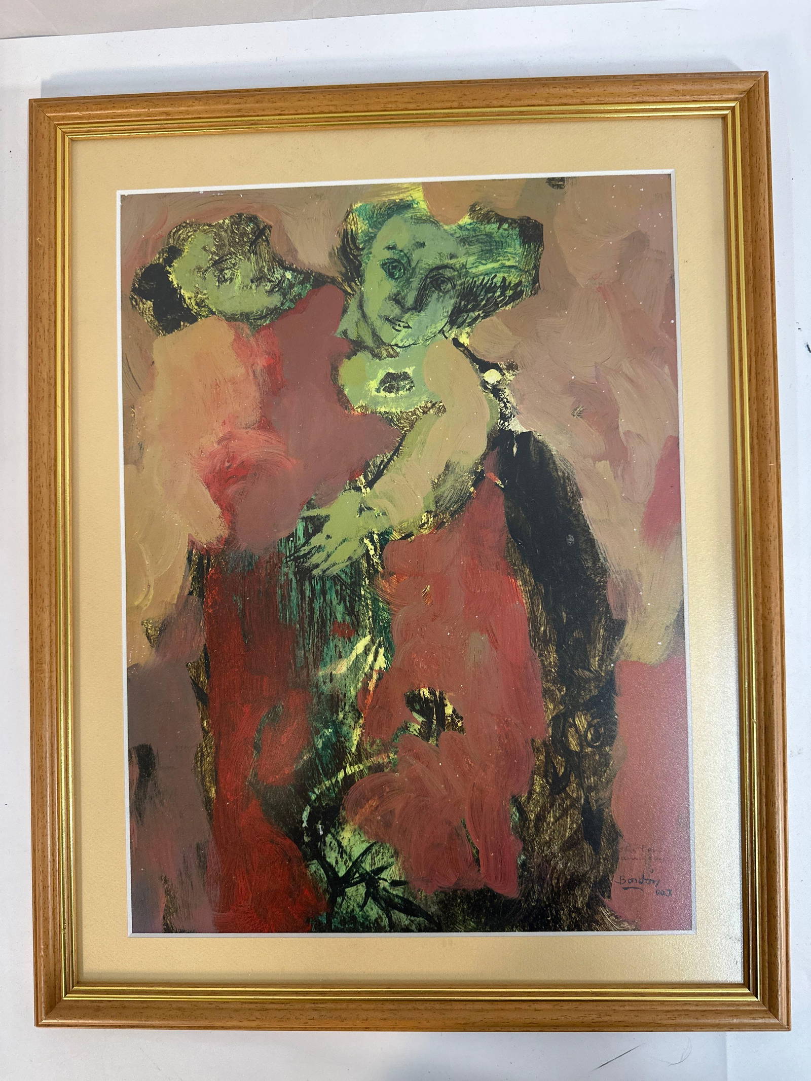 Edel Bordon (cuban) Mixed Media Auction