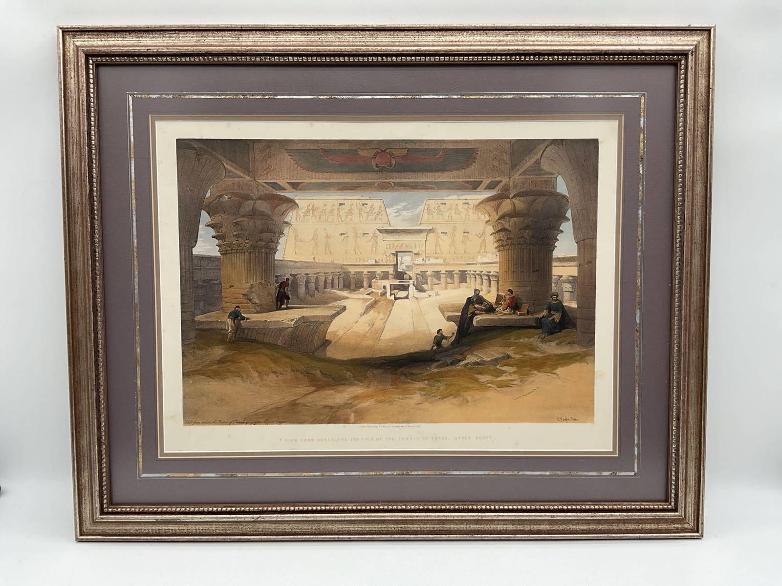 Early Egyptian Lithograph By David Robert (england, 1796-1864) - Jul 13 ...