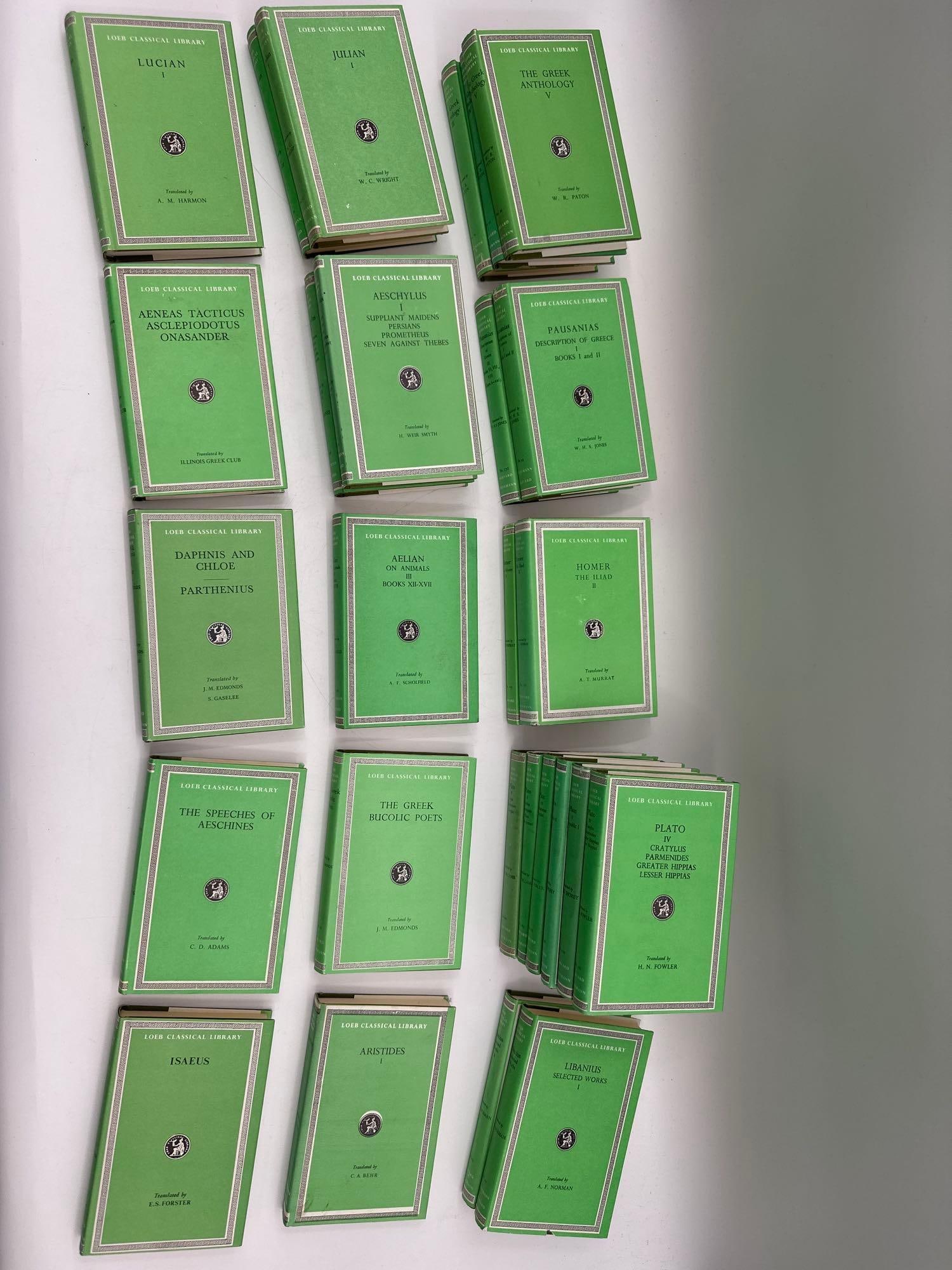 Collection Of Loeb Classical Library Books – Greek Literature - Jul 27 ...