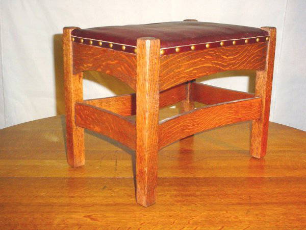 J M Young Mission Footstool