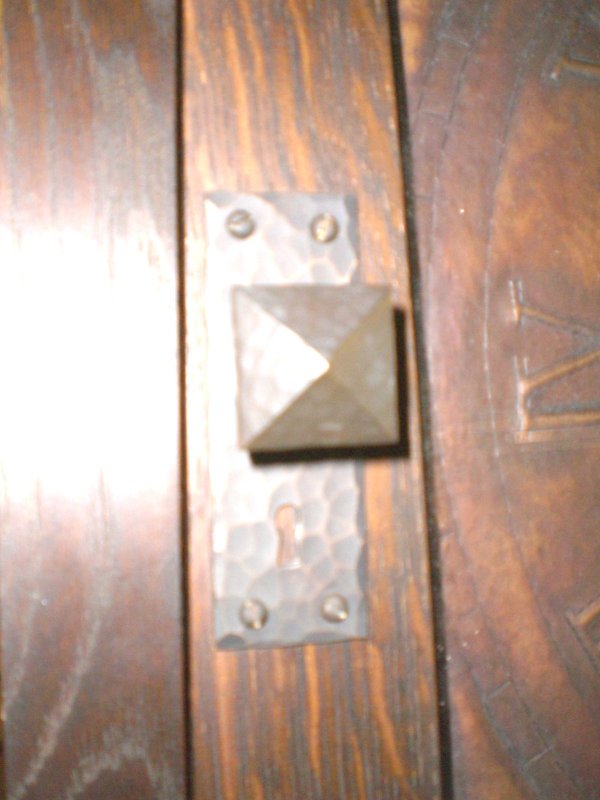 32. Handcrafted GPI Grandfather Clock/Roycroft Style : Lot 32