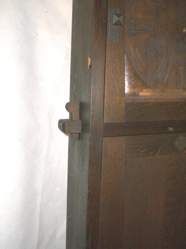 32. Handcrafted GPI Grandfather Clock/Roycroft Style