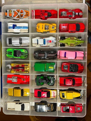 48 Car Case Full Of Scale Models