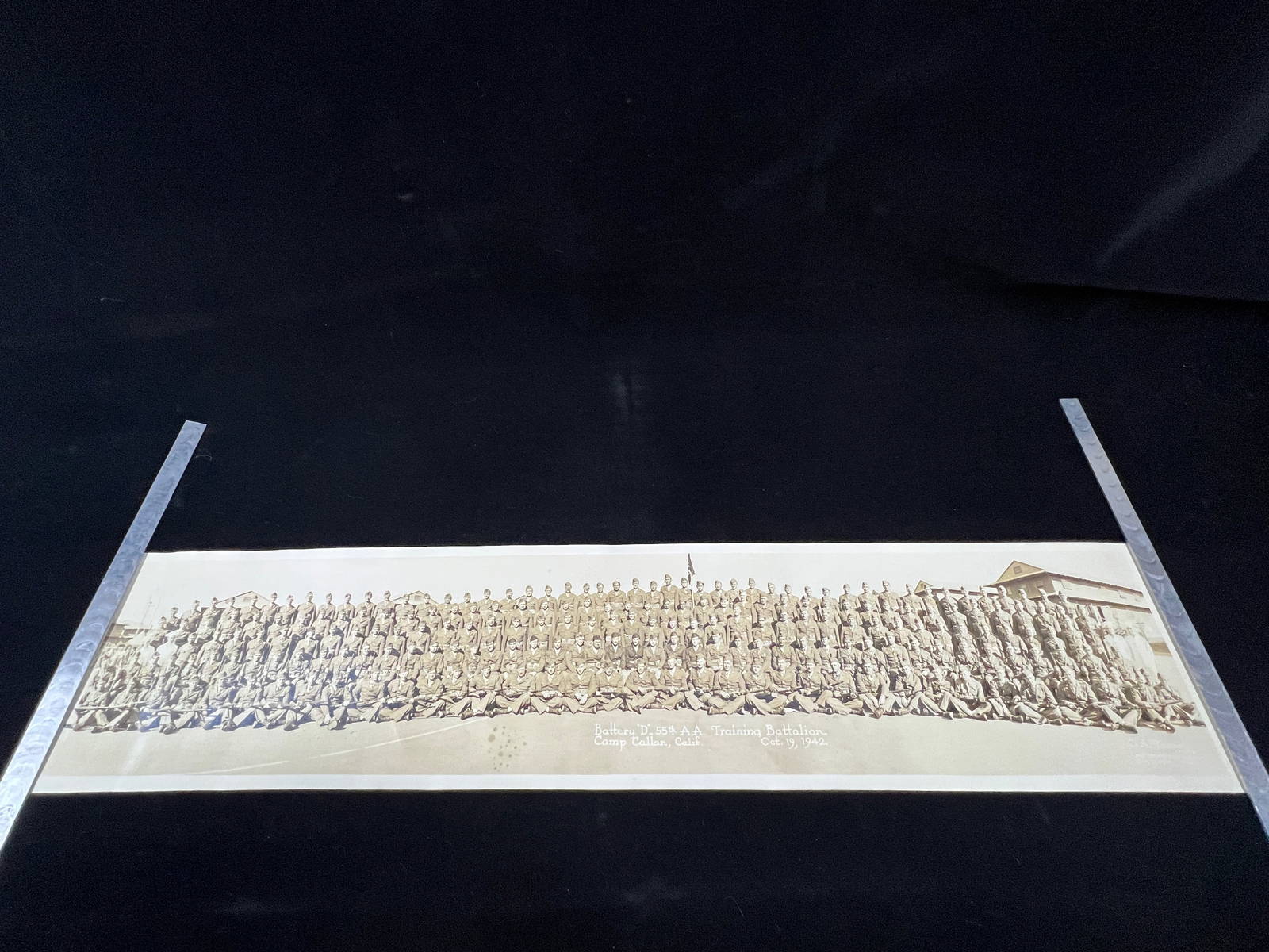 Wwii Yard Long Photo Camp Callan Ca Training Battalion Auction