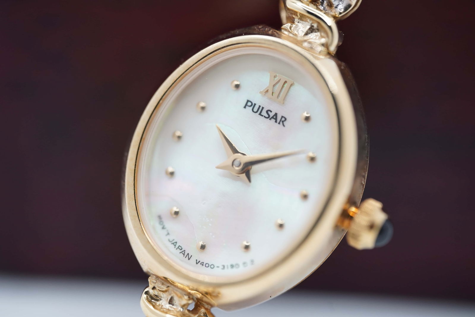 Unique Classy Rare Designer Pulsar 14k Gold & Diamond Ladies Watch Auction