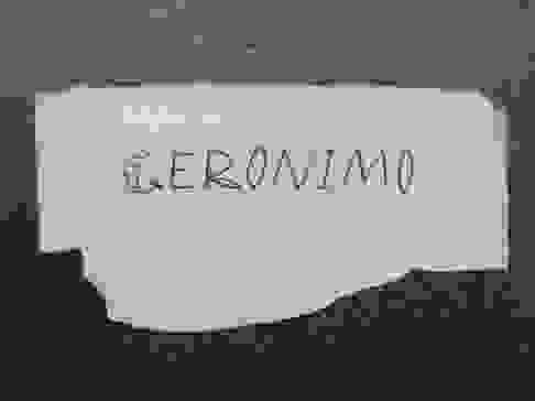 Geronimo's Legacy: Authentic Signed Cut Signature With Certificate Of ...